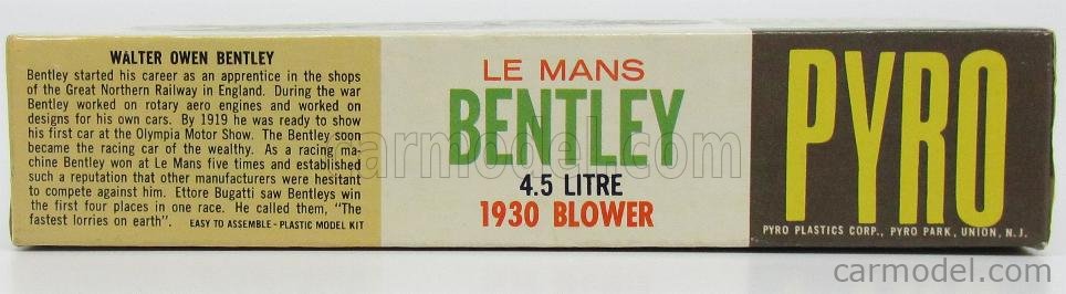PYRO C304-50 Scale 1/32 | BENTLEY 4,5 LT 24h LE MANS 1930 BLOWER GREEN
