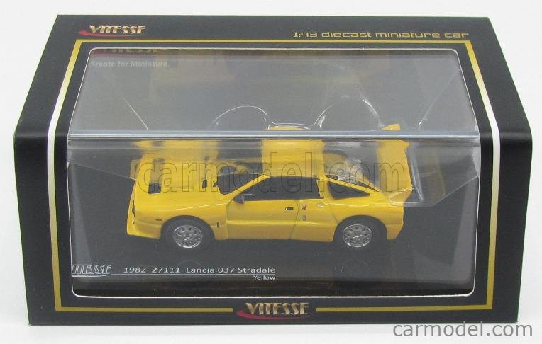 VITESSE 27111 Escala 1/43 | LANCIA 037 STREET VERSION 1982 YELLOW