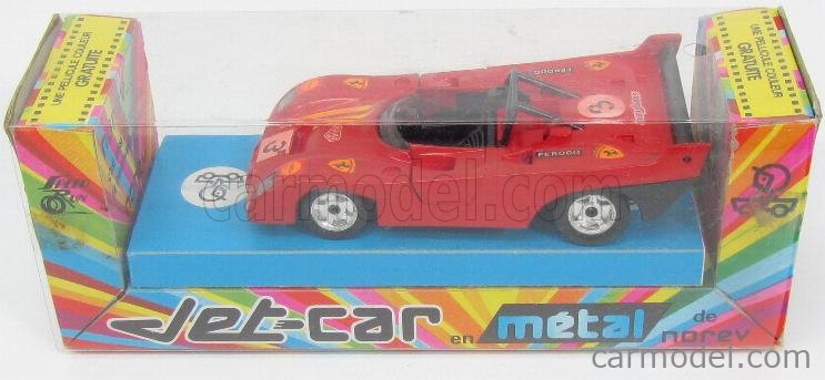 NOREV 835 Scale 1/43 | FERRARI 008 312 PB N 3 HEUER 1970 RED