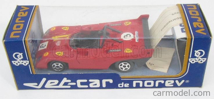 NOREV 835 Scale 1/43 | FERRARI 008 312 PB N 3 HEUER 1970 RED