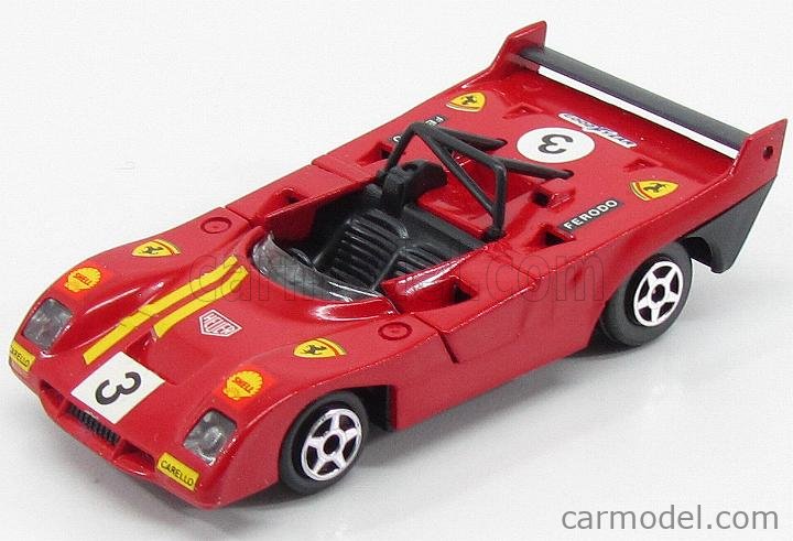 NOREV 835 Scale 1/43 | FERRARI 008 312 PB N 3 HEUER 1970 RED