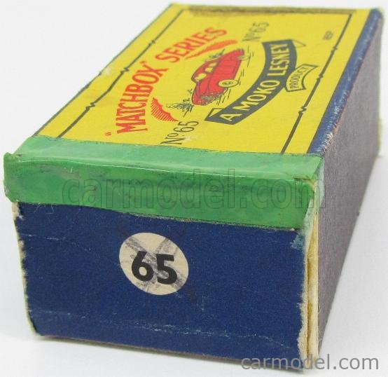 MATCHBOX 65 Масштаб 1/66 | JAGUAR 3,4 LITRE RED MET