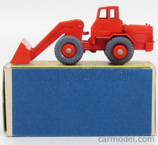 MATCHBOX 69 Scale 1/66 | HATRA TRACTOR SHOVEL ORANGE