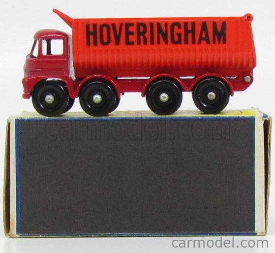 MATCHBOX 17 Scale 1/66 | MATCHBOX 8-WHEEL TIPPER - HOVERINGHAM RED