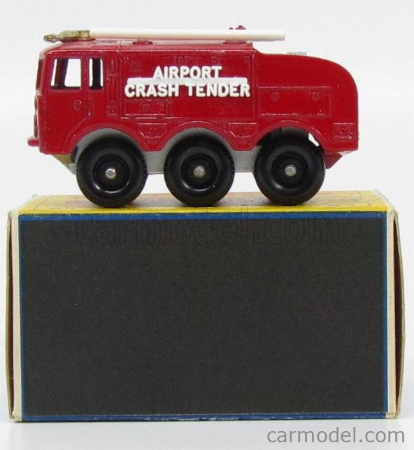 MATCHBOX 63 Echelle 1/66 | FOAMITE CRASH TENDER FIRE ENGINE RED