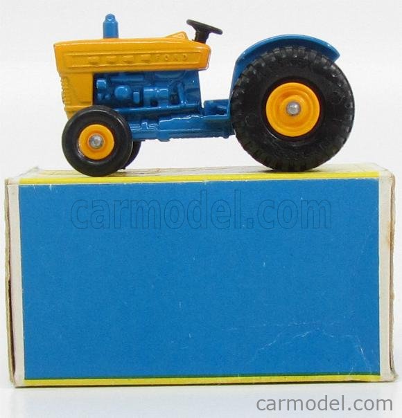 MATCHBOX 39 Scale 1/66 | FORD USA TRACTOR YELLOW BLUE