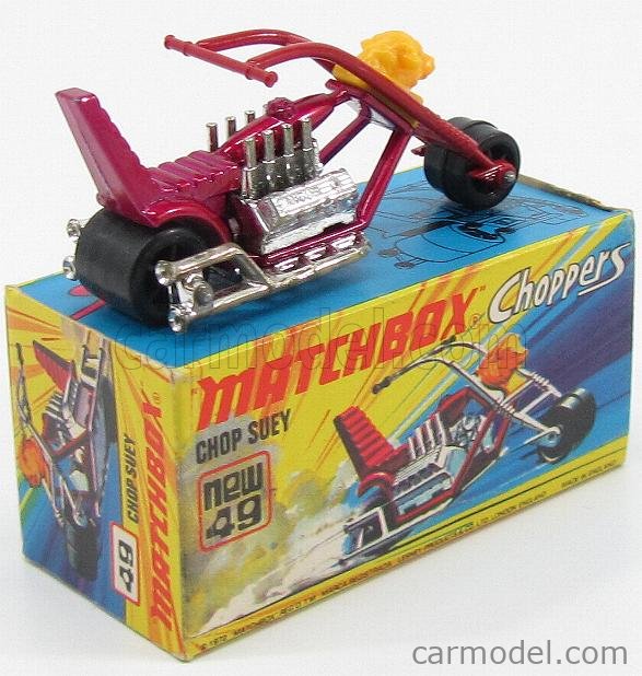 MATCHBOX 49 Scale 1/66 | MATCHBOX CHOPPERS - CHOP SUEY VIOLET MET