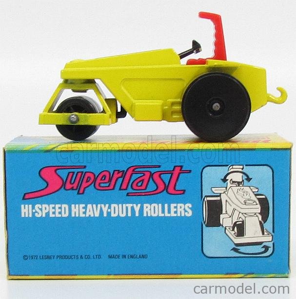 MATCHBOX 21 Scale 1/66 | MATCHBOX ROD ROLLER YELLOW