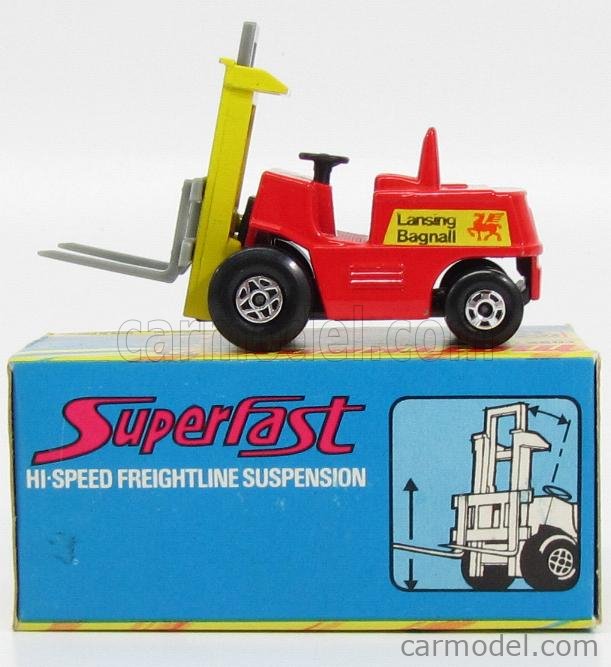 MATCHBOX 15 Scale 1/66 | MATCHBOX FORK LIFT TRUCK RED