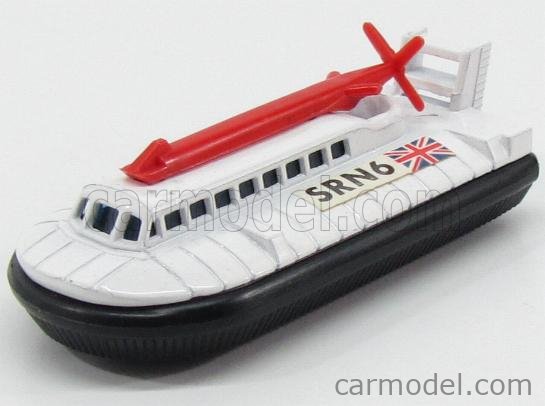 MATCHBOX 72 Scale 1/66 | MATCHBOX HOVERCRAFT SRN6 WHITE BLACK