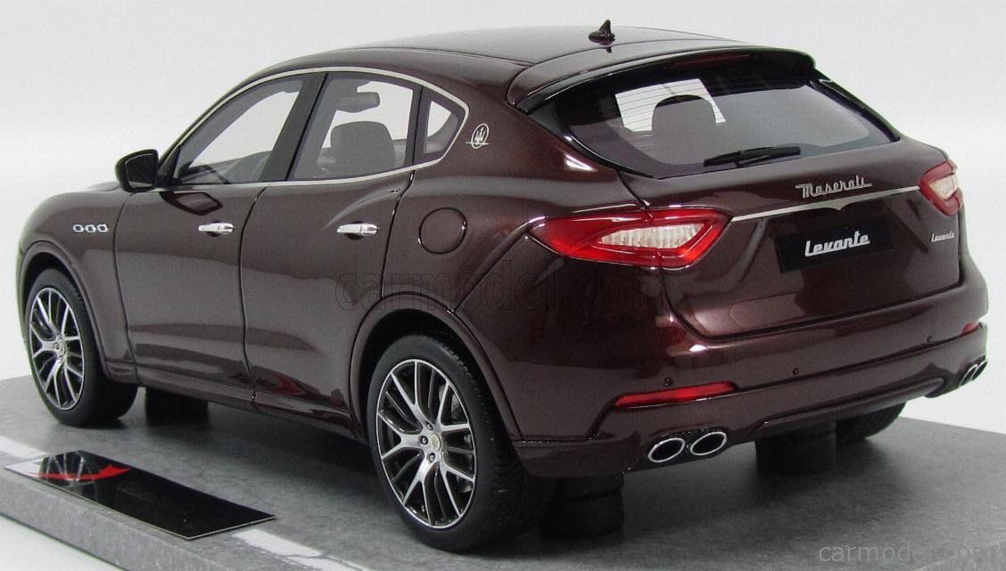 BBR-MODELS BBRC1809B Scale 1/18 | MASERATI LEVANTE 2016 RAME - BORDEAUX MET