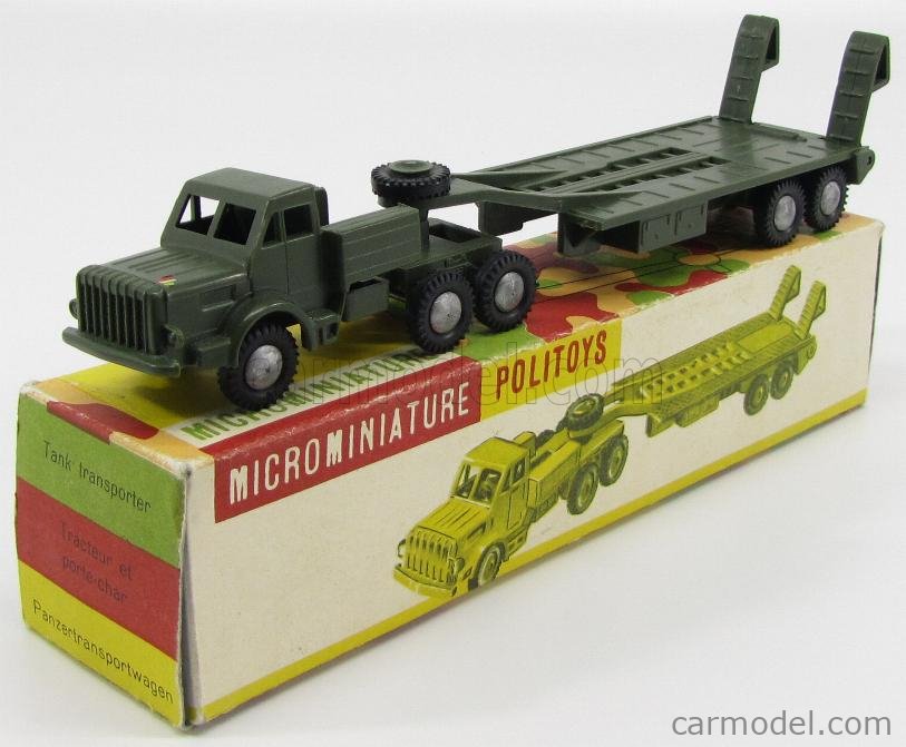 POLITOYS PLAST POLPLM012 Escala 1/45 | THORNYCROFT ANTAR - TRUCK TANK ...