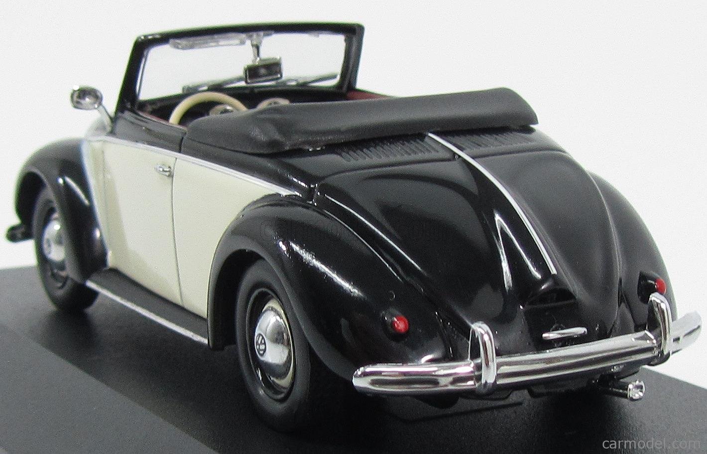 MINICHAMPS MIN052131 Scala 1/43 | VOLKSWAGEN HEBMULLER BEETLE CABRIOLET ...