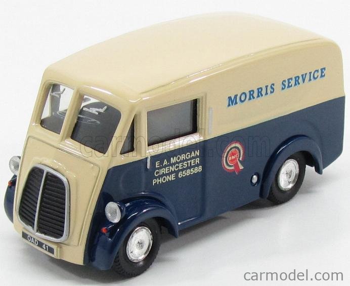 CORGI 96891 Scale 1/43 | MORRIS J VAN MORRIS SERVICE 1957 WHITE BLUE