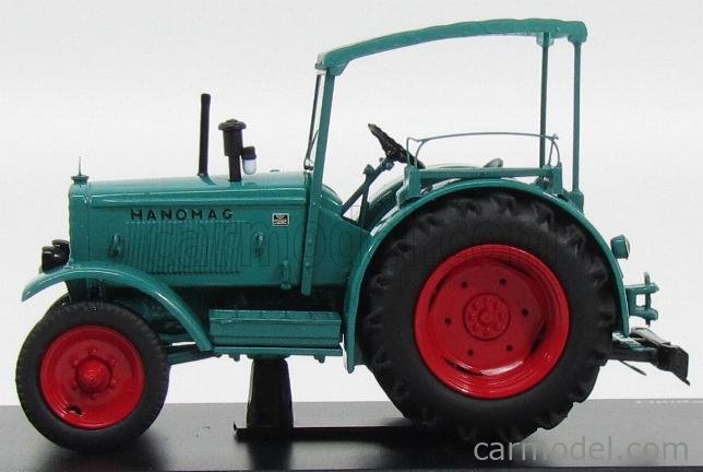 SCHUCO 02788 Echelle 1/43 | HANOMAG R40 TRACTOR WITH SOFT TOP 1942 GREEN