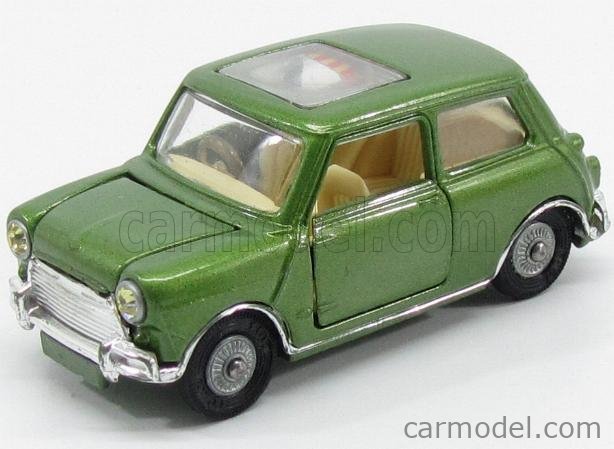 CORGI 334 Scale 1/43 | MORRIS MINI COOPER MAGNIFIQUE 1968 GREEN MET