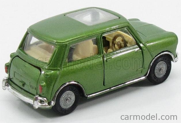 CORGI 334 Scale 1/43 | MORRIS MINI COOPER MAGNIFIQUE 1968 GREEN MET