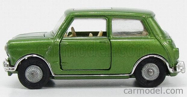 CORGI 334 Scale 1/43 | MORRIS MINI COOPER MAGNIFIQUE 1968 GREEN MET
