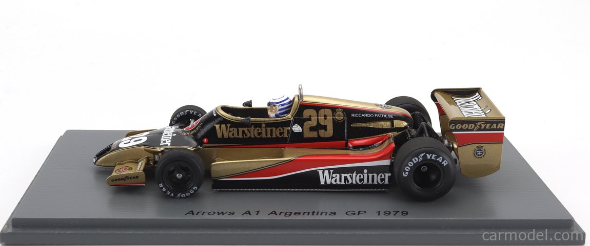 SPARK-MODEL S3903 Scale 1/43 | ARROWS F1 A1 N 29 ARGENTINA GP 1979 ...