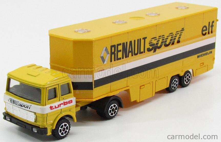 POLITOYS POLISTIL RJ112 Scale 1/55 | RENAULT TRUCK FIAT + 2 TURBO RS ...