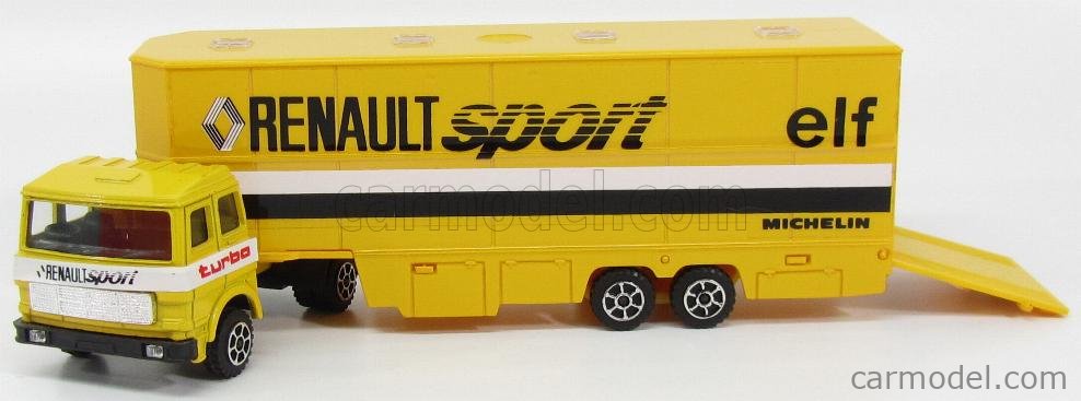 POLITOYS POLISTIL RJ112 Scala 1/55 | RENAULT TRUCK FIAT + 2 TURBO RS ...