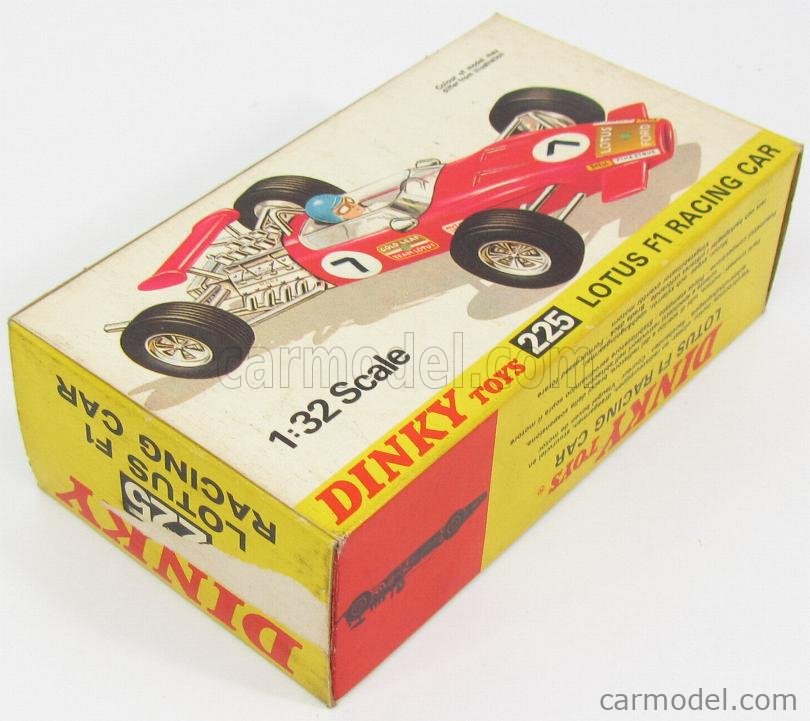 DINKY ENGLAND 225 Scale 1/32 | LOTUS F1 FORD 72T 1971 RED MET