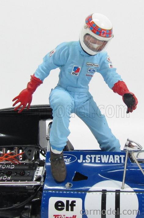 EXOTO EXO97024 Scale 1/18 | TYRRELL F1 FORD 003 N 11 WINNER CANADA GP JACKIE STEWART 1971 WORLD ...