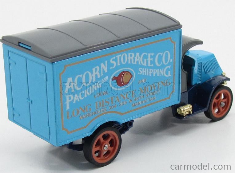 MATCHBOX Y30 Scale 1/55 | MACK AC TRUCK ACORN STORAGE CO. LIGHT BLUE