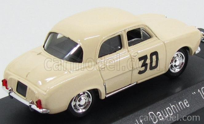 SOLIDO 1926 Scale 1/43 | RENAULT DAUPHINE 1093 N 30 TOUR DE CORSE 1962 IVORY
