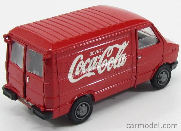 OLDCARS 98094 Masstab: 1/43 | IVECO FIAT DAILY VAN COCA-COLA 1983 RED