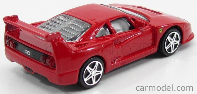 BURAGO 18-31125R Scale 1/43 | FERRARI F40 COMPETIZIONE 1987 RED