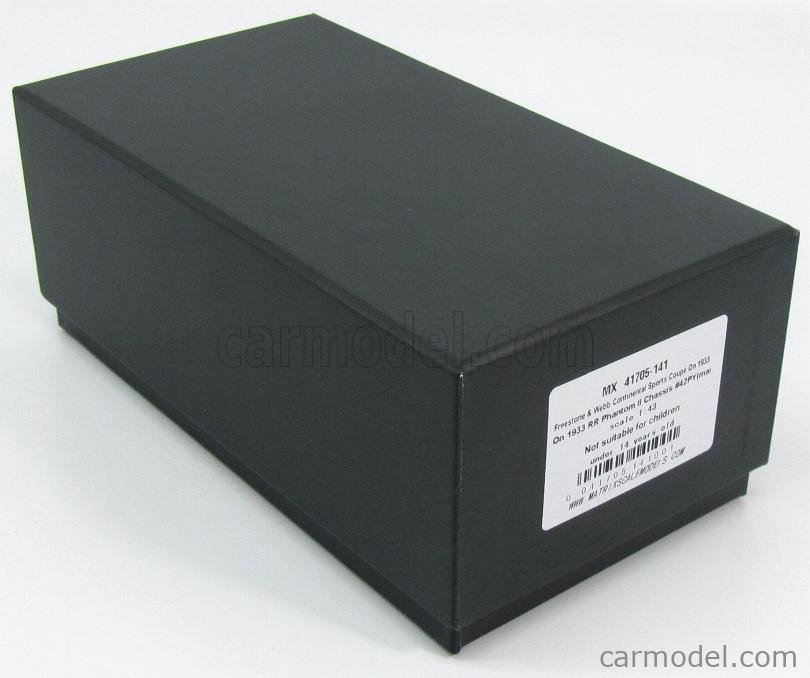 MATRIX SCALE MODELS MX41705-141 Scale 1/43 | ROLLS ROYCE FREESTONE ...