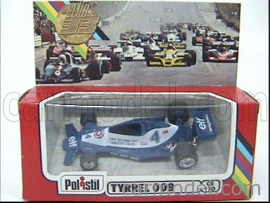 POLITOYS POLISTIL CE110 Escala 1/41 | TYRRELL F1 008 N 4 ELF BLUE WHITE