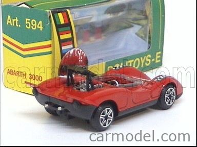 POLITOYS POLISTIL POLMS594 Scale 1/43 | ABARTH 3000 ELF N 4 RED