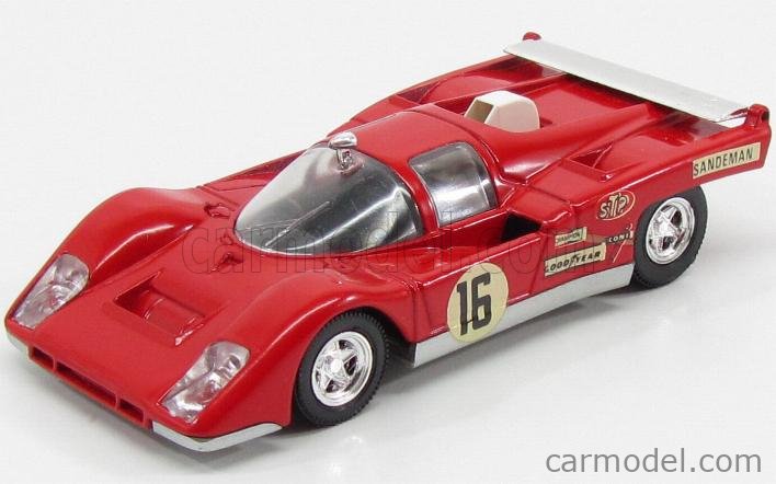 SOLIDO 197 Escala 1/43 | FERRARI 512 M RACING N 16 1970 DAVID - PIPER RED