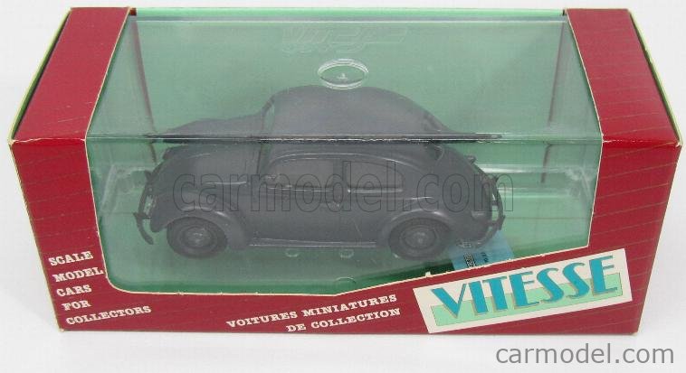 VITESSE 400.2 Scale 1/43 | VOLKSWAGEN BEETLE SEDAN 1937 GREY DARK