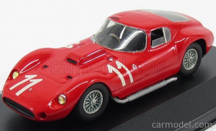 JOHN DAY 98836 Scale 1/43 | MASERATI TYPE-151 N 11 24h LE MANS 1963 RED