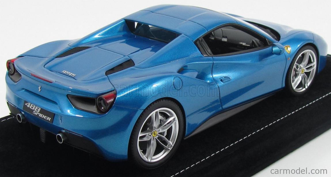 MR-MODELS FE017HTA Escala 1/18 | FERRARI 488 SPIDER HARD-TOP 2015 - CON ...