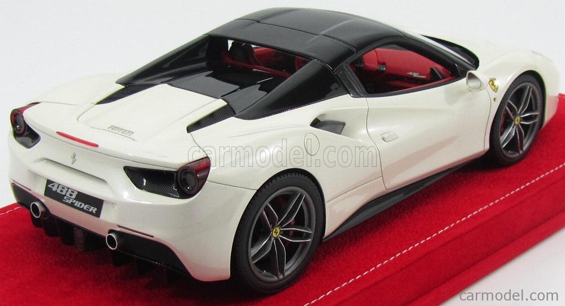 MR-MODELS FE017HTC Scale 1/18 | FERRARI 488 SPIDER HARD-TOP 2015 - CON ...