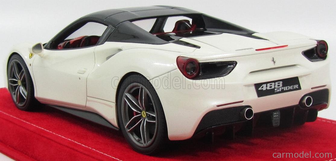 MR-MODELS FE017HTC Scale 1/18 | FERRARI 488 SPIDER HARD-TOP 2015 - CON ...
