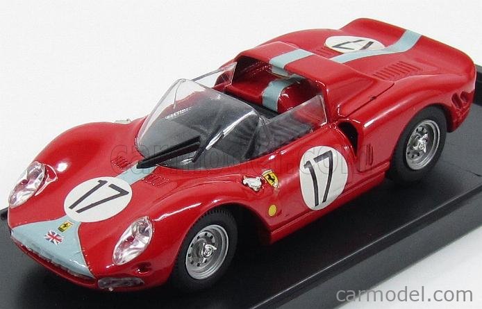 BEST-MODEL 9026 Masstab: 1/43 | FERRARI 365P2 N 17 24h LE MANS 1965 RED ...