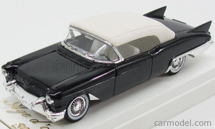 SOLIDO 4501 Scale 1/43 | CADILLAC ELDORADO 1955 BLACK WHITE