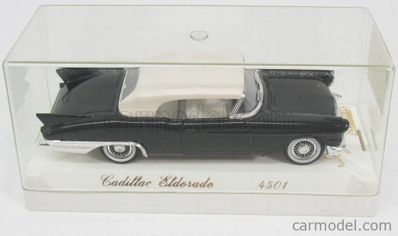 SOLIDO 4501 Scale 1/43 | CADILLAC ELDORADO 1955 BLACK WHITE