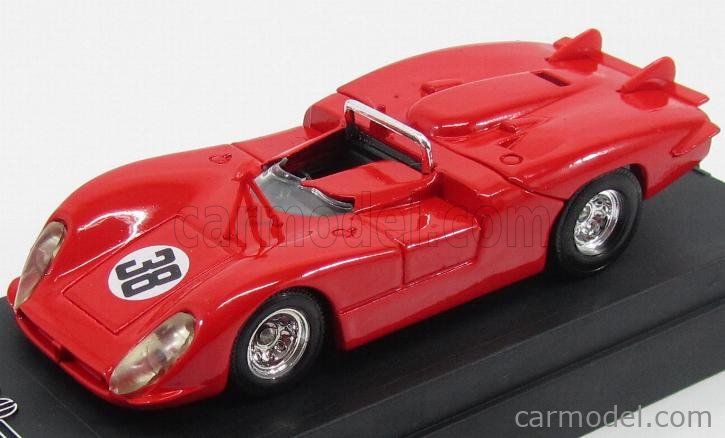 SOLIDO 7160 Scale 1/43 | ALFA ROMEO 33/3 N 38 24h LE MANS 1970 RED