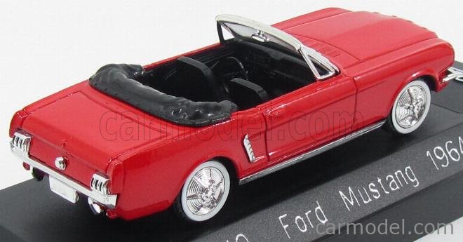 SOLIDO 4540 Echelle 1/43 | FORD USA MUSTANG SPIDER 1964 RED