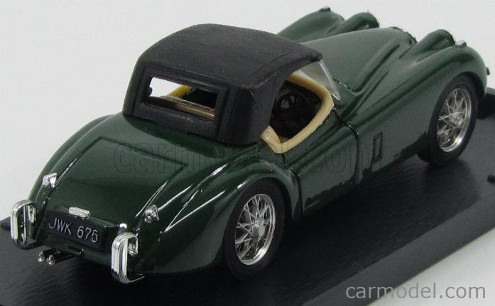 BRUMM R102-04 Scale 1/43 | JAGUAR XK120 3.5 LITRI 1948 CLOSED BRITISH ...