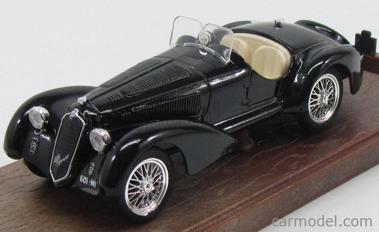BRUMM R139-OLD Scale 1/43 | ALFA ROMEO 8C 2900 B 1938 BLACK